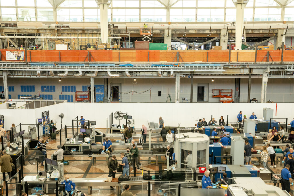 DIA's under-construction West security checkpoint will open in February ...