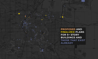 We mapped where Denver has gotten taller, and denser, during the last ...