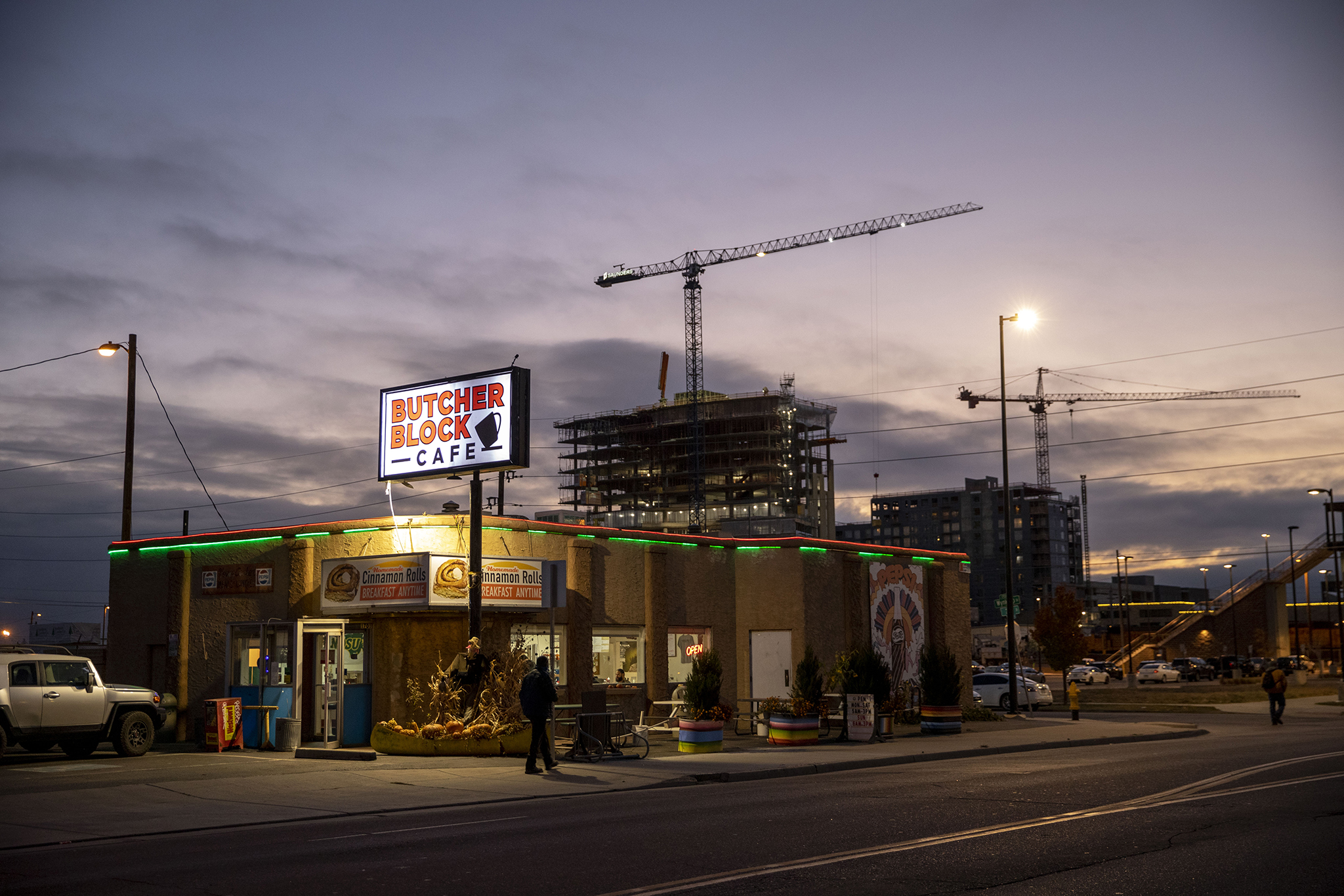 The Butcher Block Cafe is hanging on as a relic of a long-gone Brighton ...