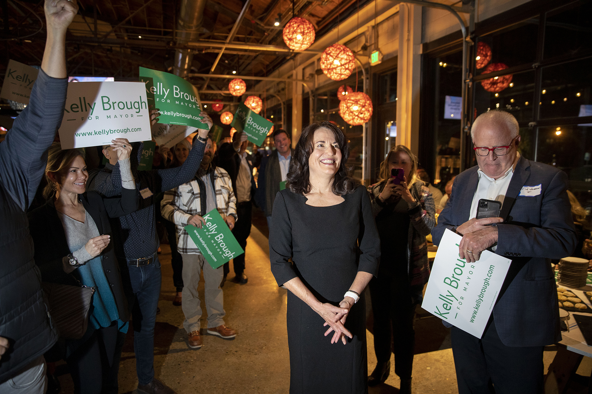 Kelly Brough's partner has long influenced city politics on behalf of ...