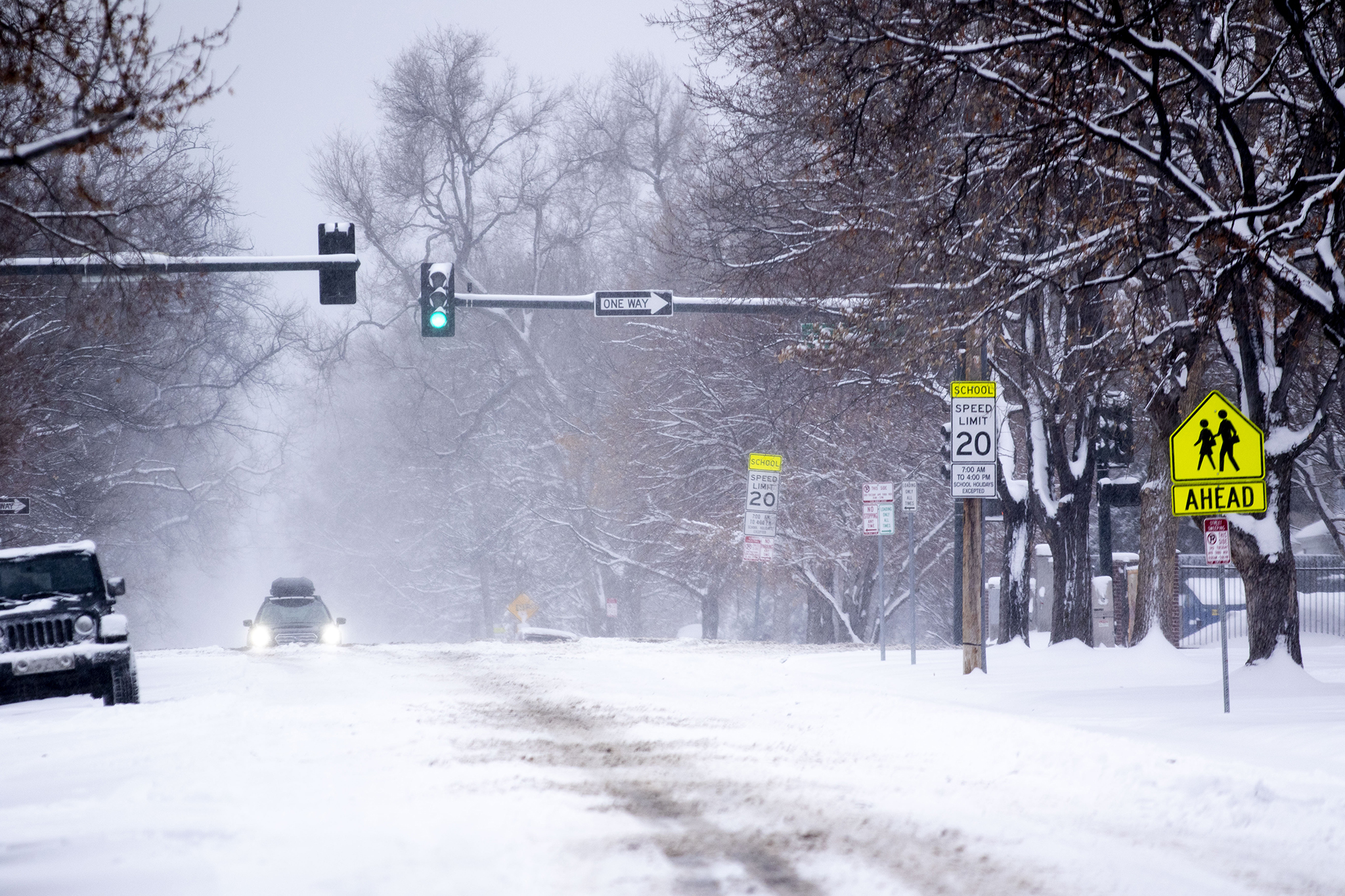 Denver's largest January snowstorm since 1992 could've been a lot worse