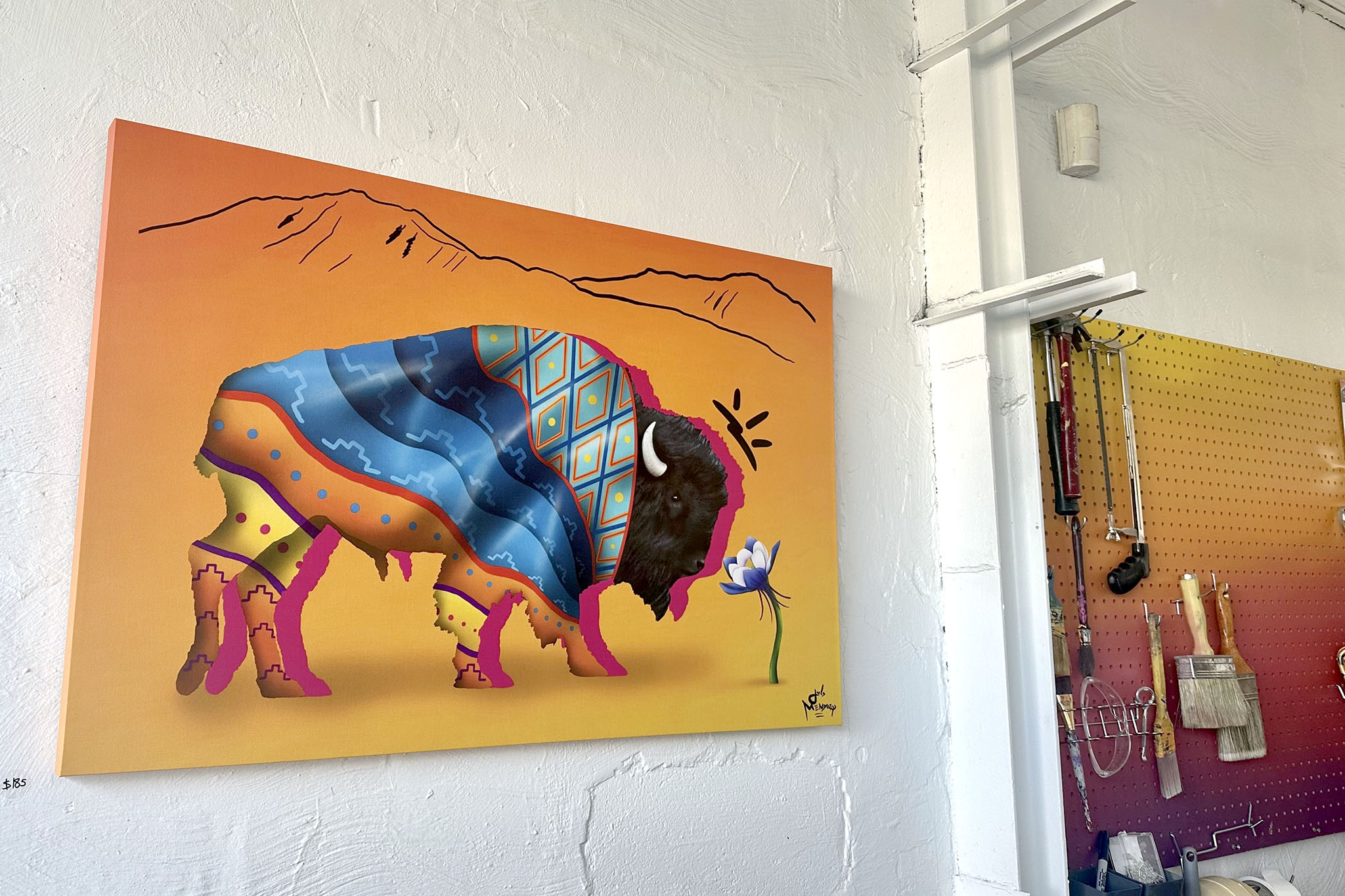Westwood's Juls Mendoza, who describes work as 'cultural surrealism,' now has his own studio ...