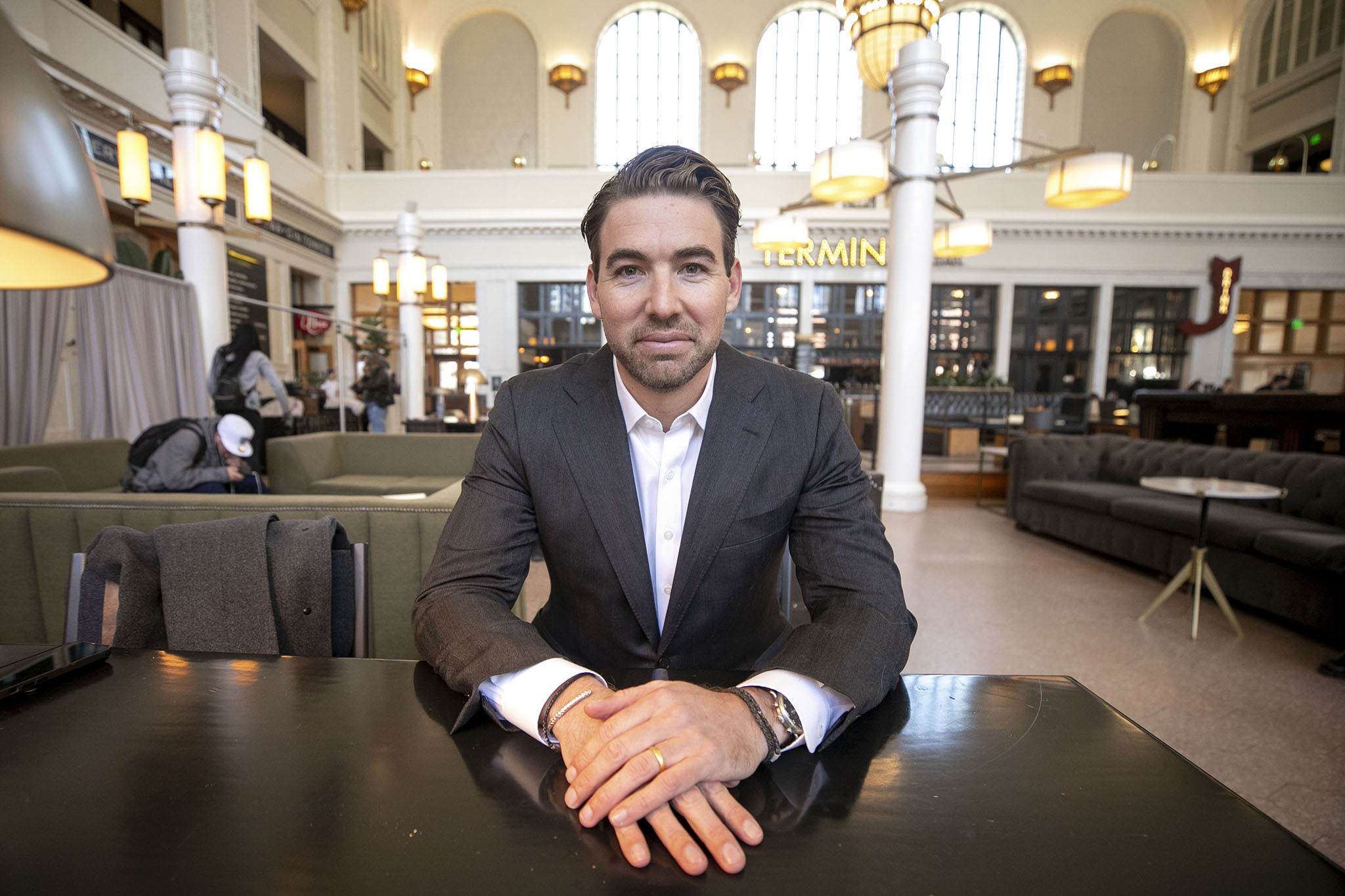 Tim Hoffman, a prosecutor with the District Attorney's Office, is ...