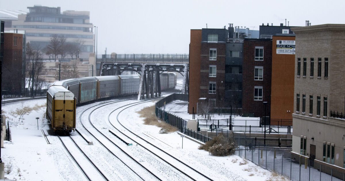 What risks do the freight railroads running through Denver pose to ...