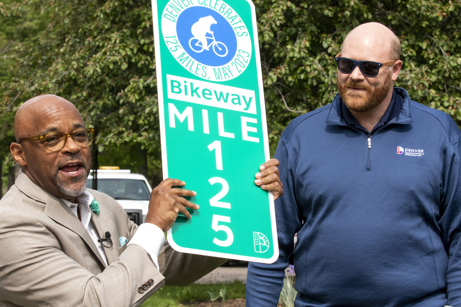 Denver has exceeded its goal of 125 miles of new bike infrastructure ...