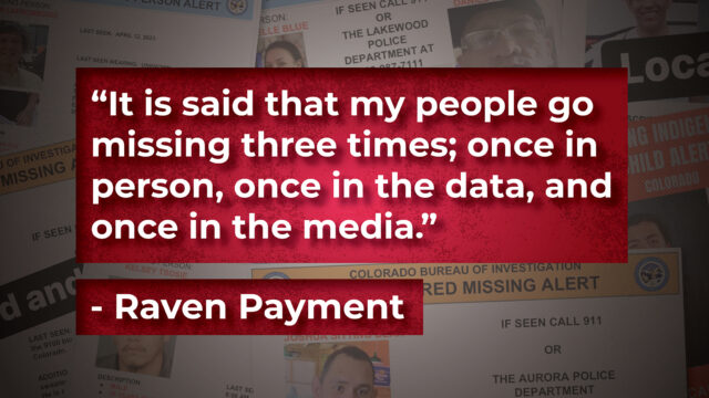 Colorado's Missing Indigenous Person Alerts has been in use for six ...