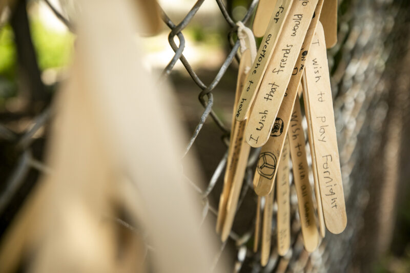 Maki Teshima's first public art installation promotes connectedness in ...