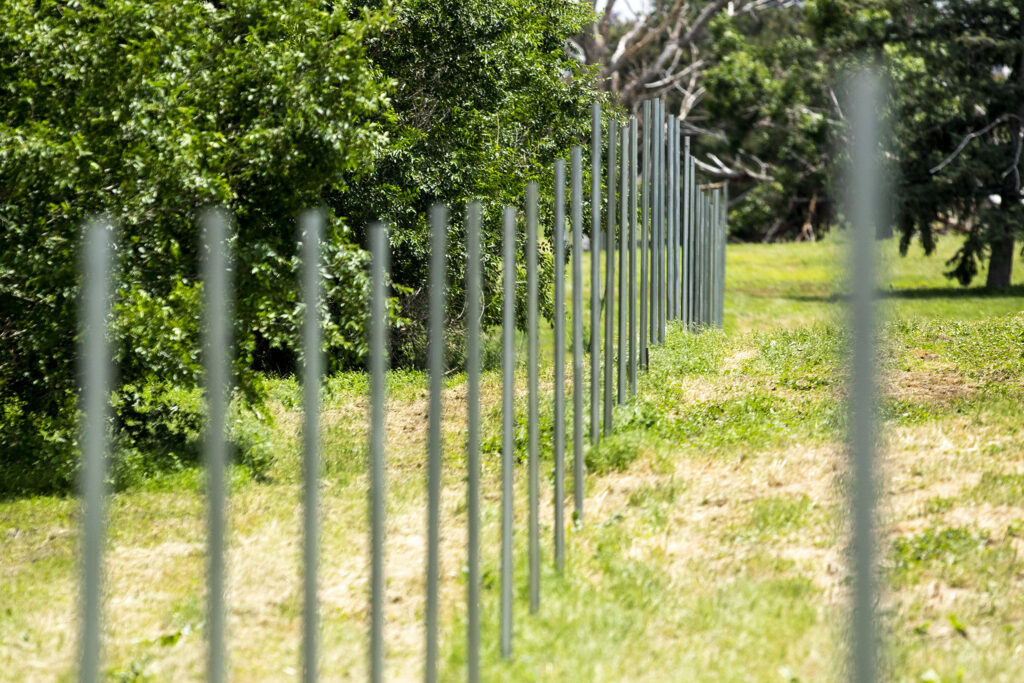 Westside builds fencing to keep the public off the Park Hill Golf ...