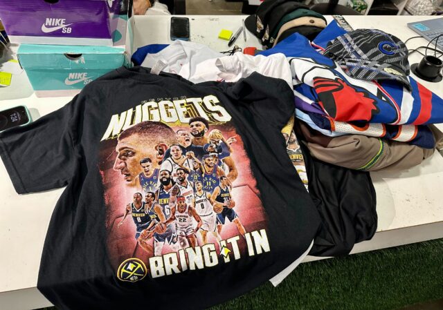 As Nuggets climb toward NBA championship, vintage merch skyrockets ...
