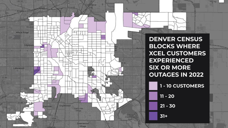 Xcel power outages hit some Denver neighborhoods more than others ...