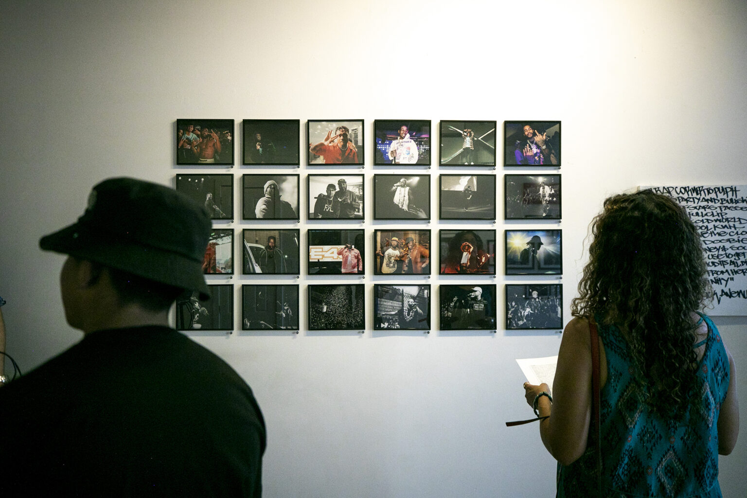 Tonight and Saturday, you can see portaits of hip-hop icons like Snoop ...