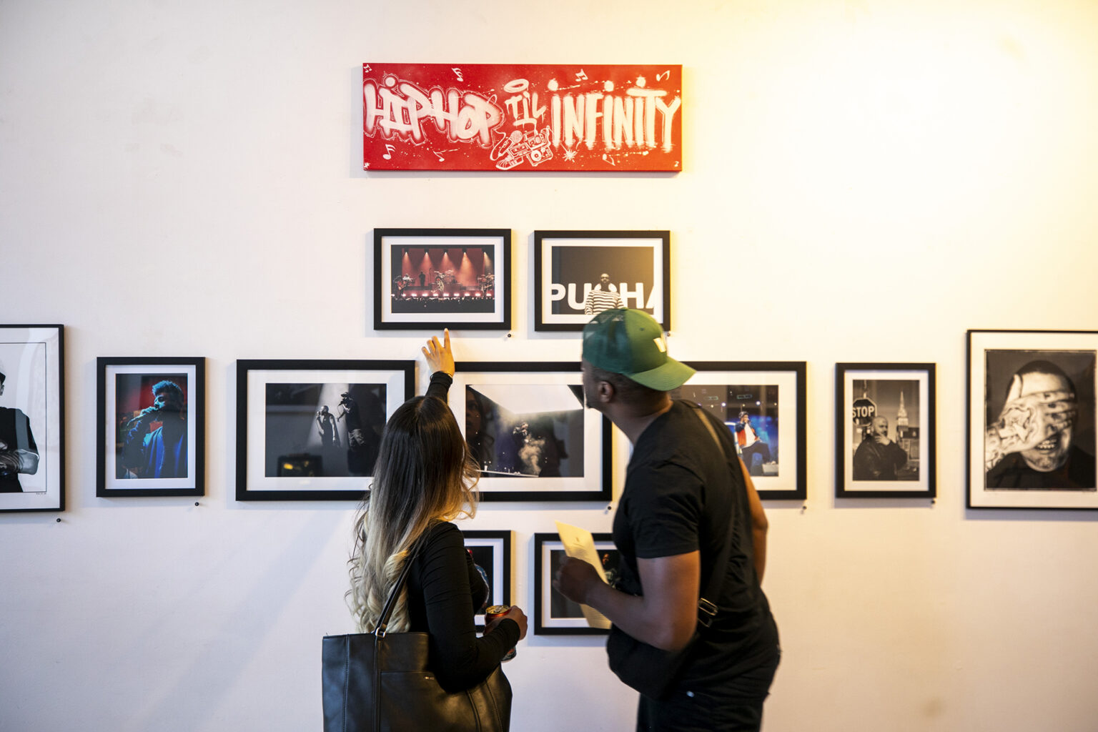 Tonight and Saturday, you can see portaits of hip-hop icons like Snoop ...