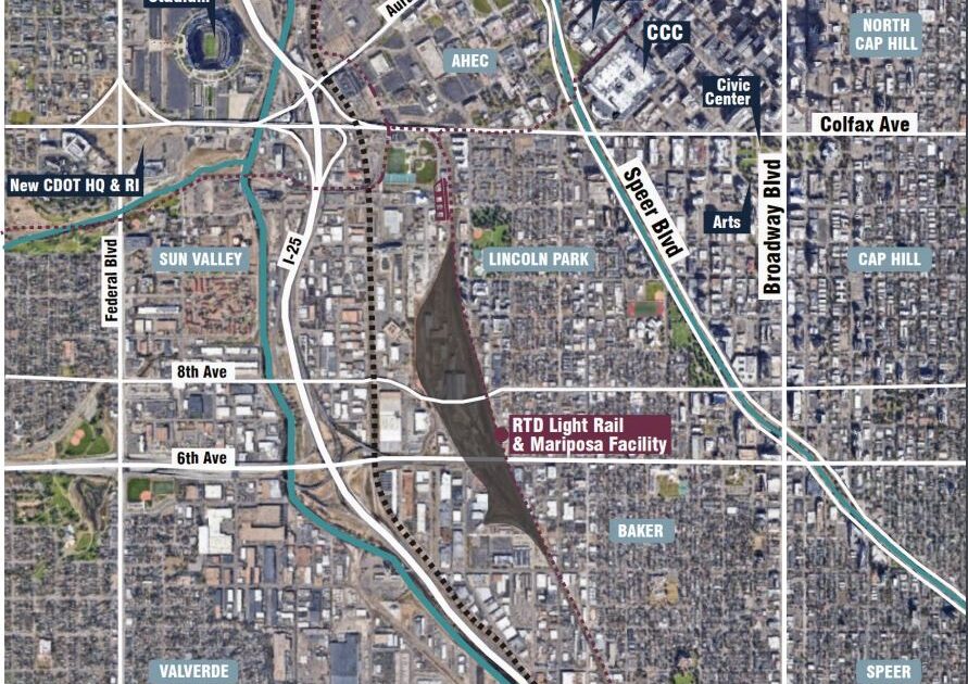 Denver will develop a giant plot of land in the middle of the city ...