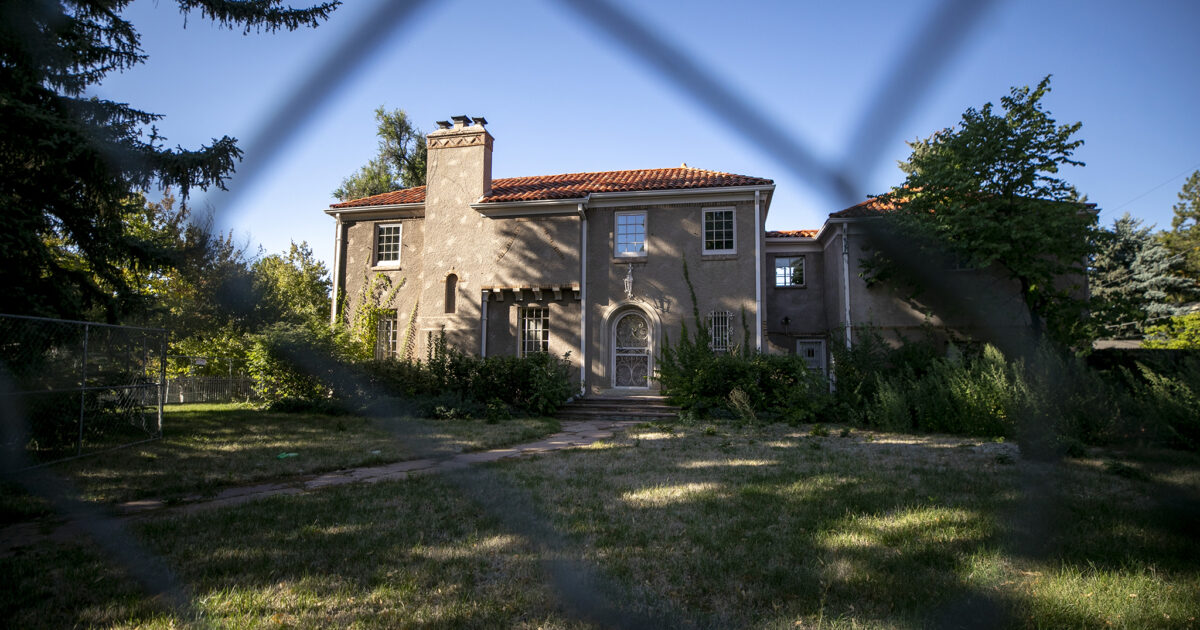 A demo company wants to raze this Park Hill mansion on Montview for ...