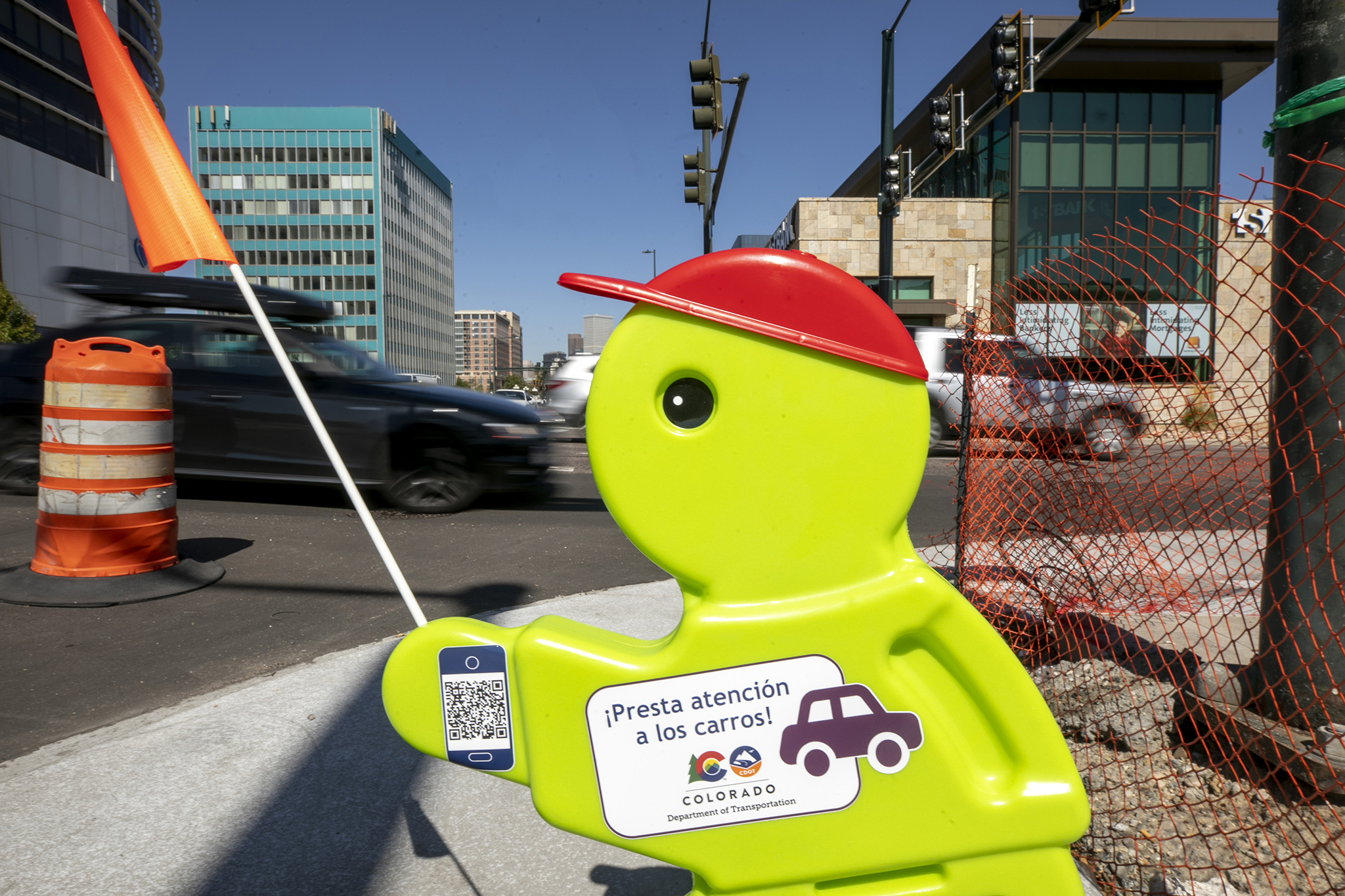 Denver pedestrians give a collective shrug to CDOT's 'neon navigators ...