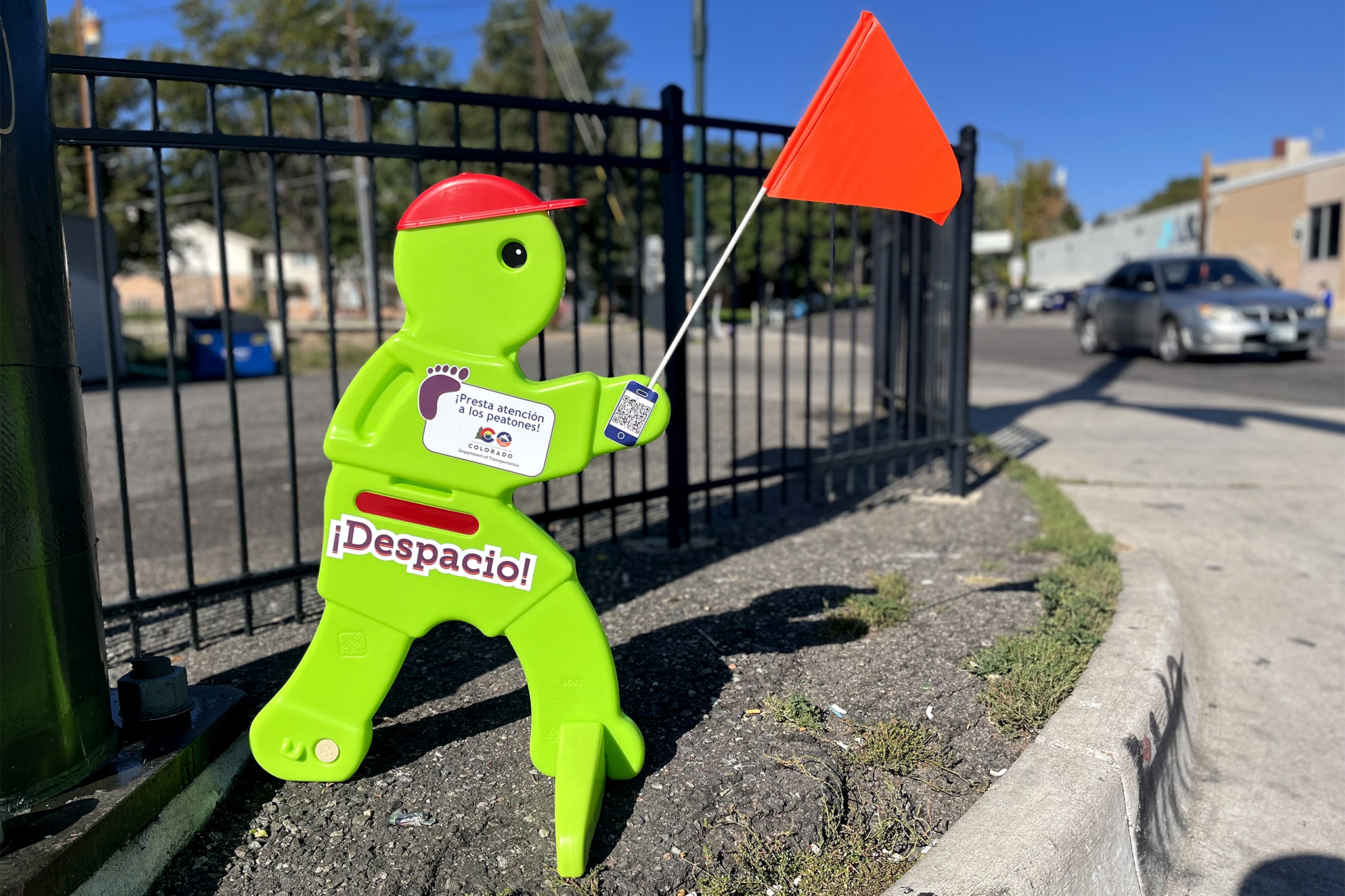 Denver pedestrians give a collective shrug to CDOT's 'neon navigators ...