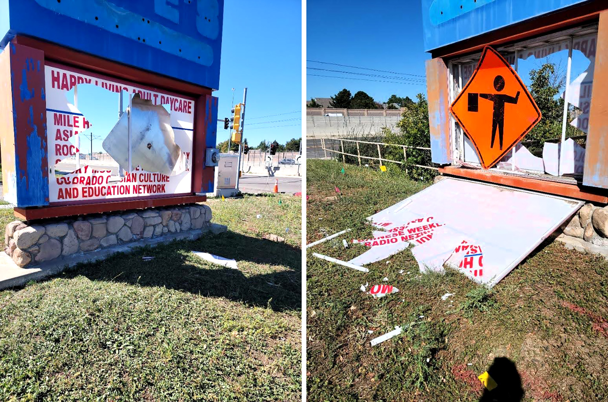 An Asian community center in Aurora was vandalized. In less than a week ...