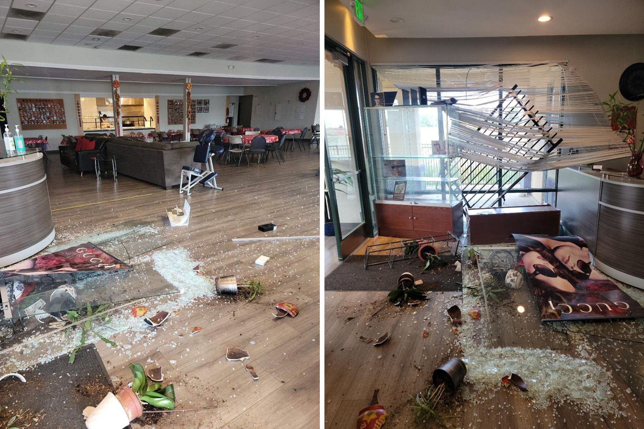 An Asian community center in Aurora was vandalized. In less than a week ...