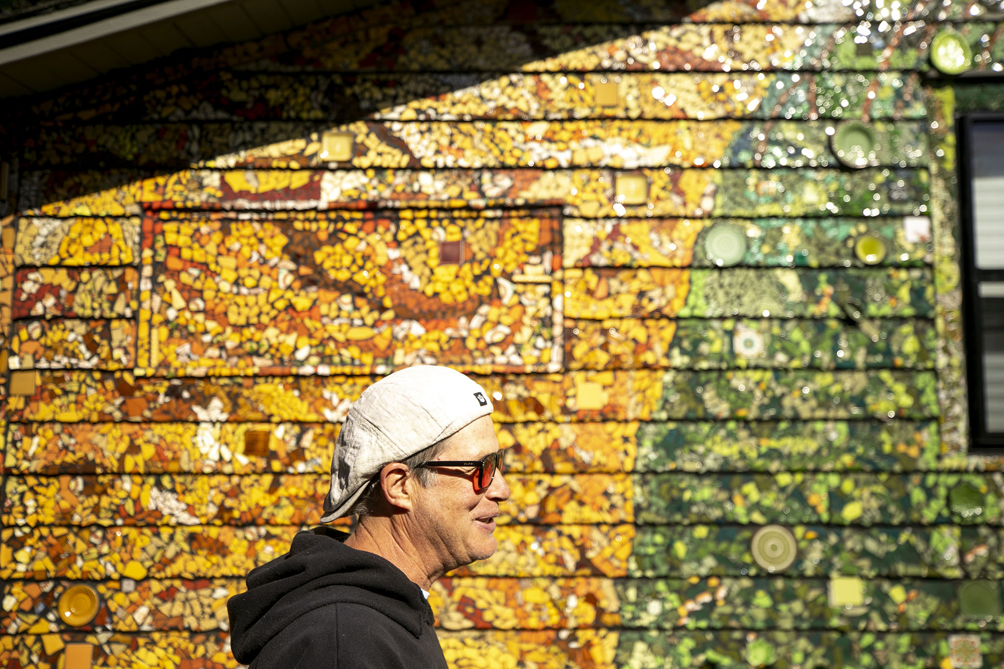 This East Colfax home was turned into mosaic art because, its owner ...