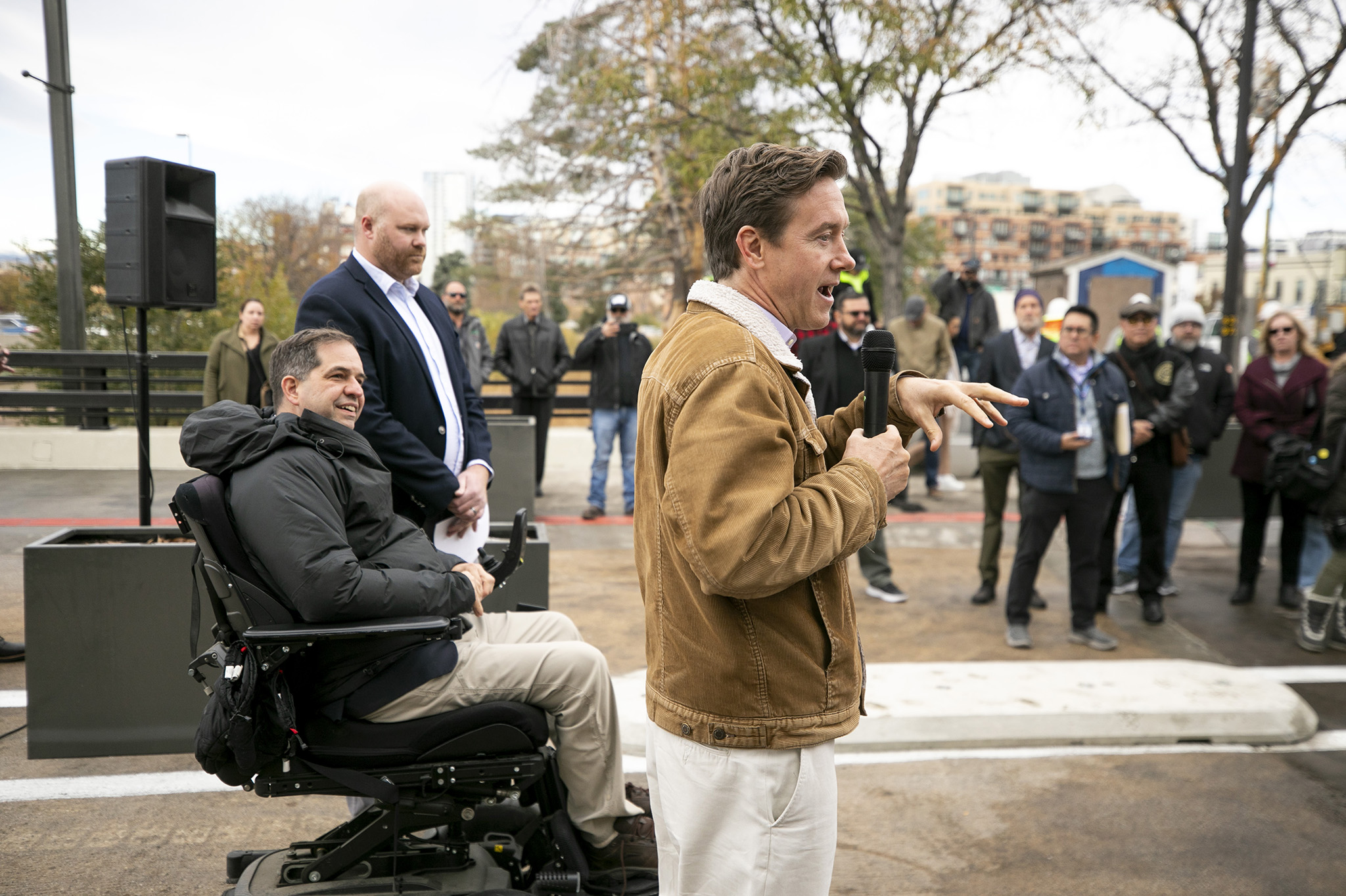 The Larimer Street bridge is back open, with a new focus on pedestrians ...