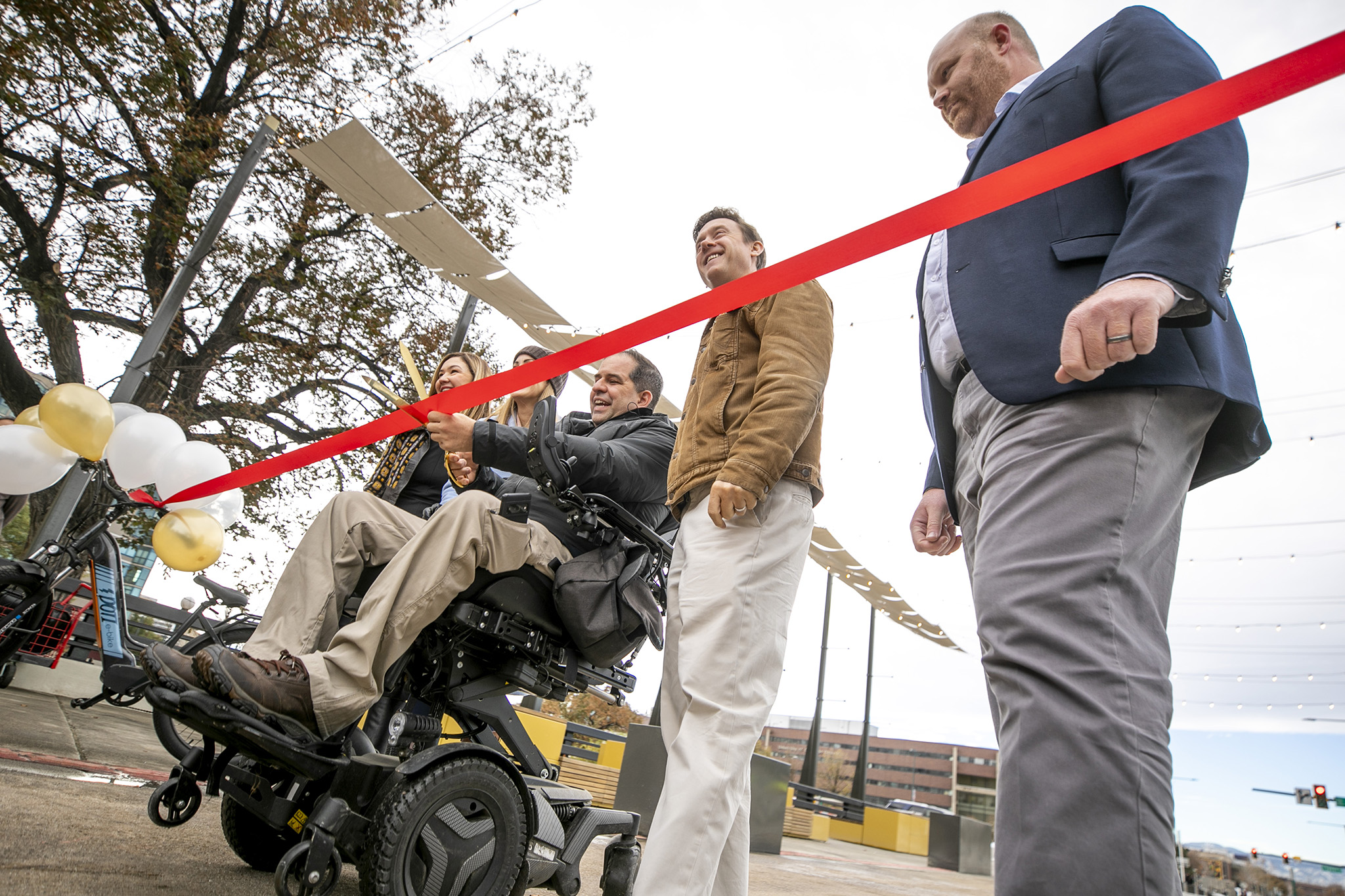 The Larimer Street bridge is back open, with a new focus on pedestrians ...