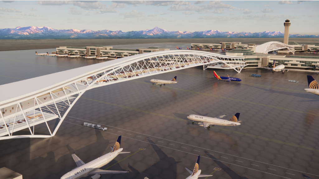 The Denver airport is looking for non-train ways to get people around ...