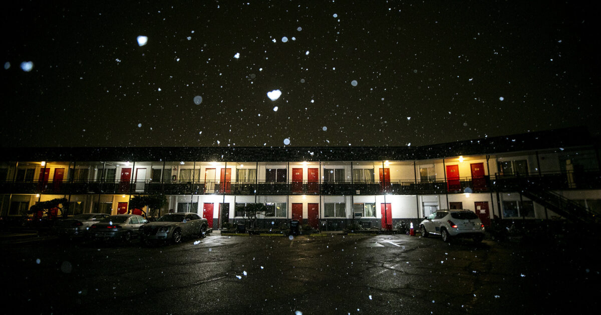 A run-down motel became an accidental sanctuary for hundreds of ...