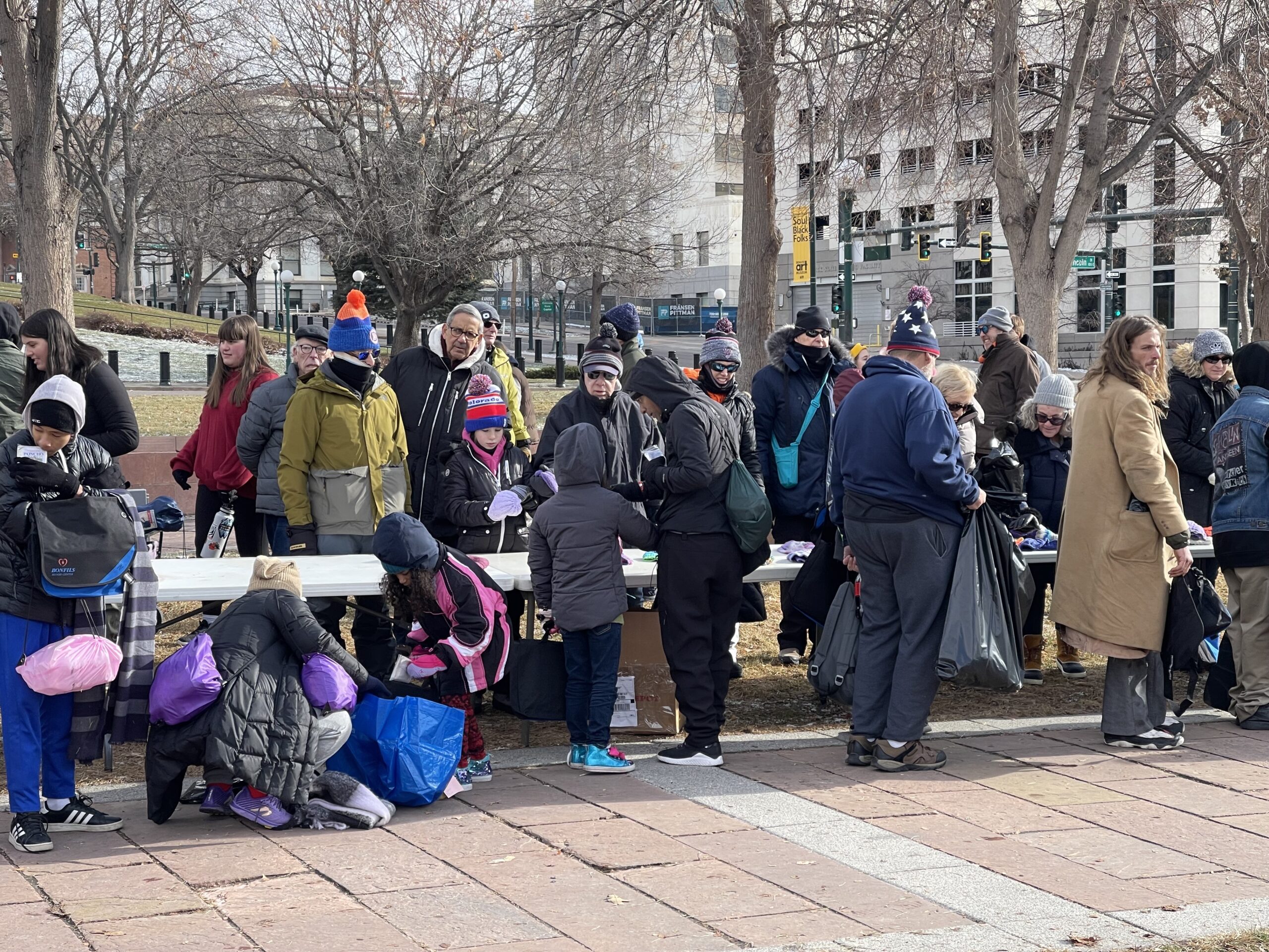 Volunteers spent Christmas giving survival gear to people experiencing ...