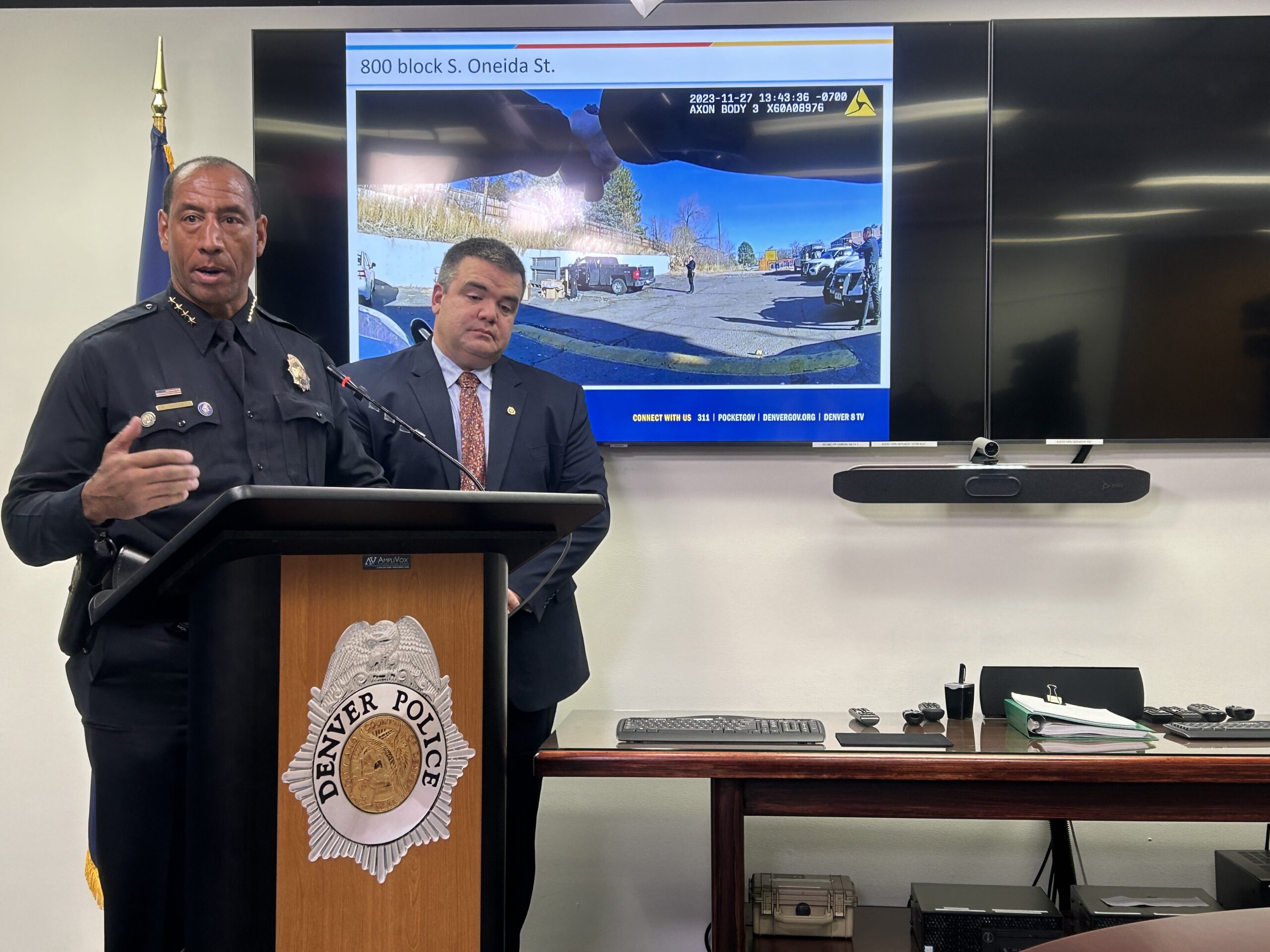 Denver police shot and injured a man who they worried was reaching for ...