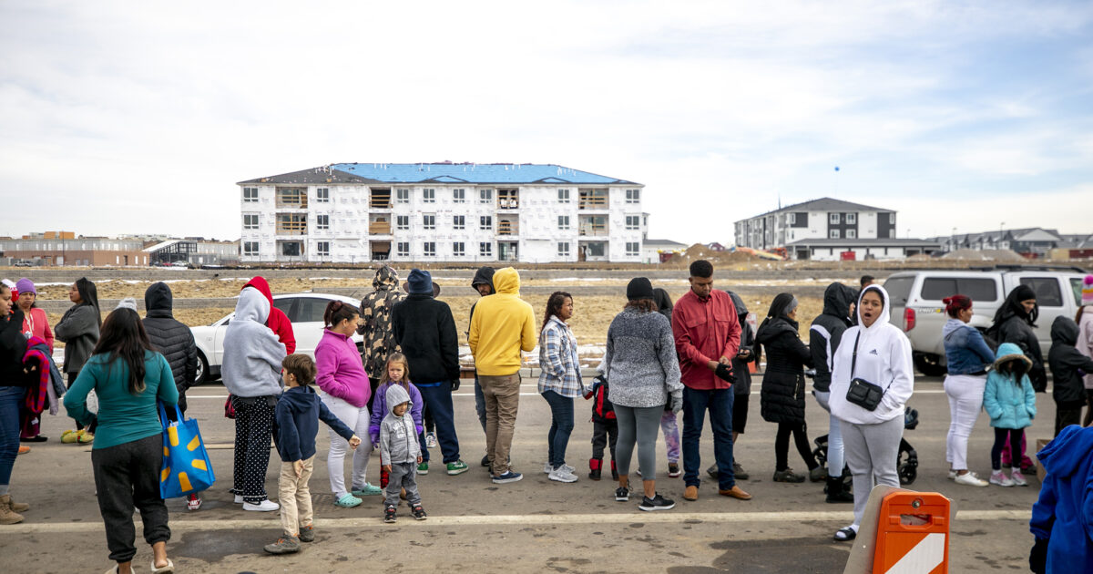 New immigrant families in Denver must exit shelters as the city scales back aid. Many have ...