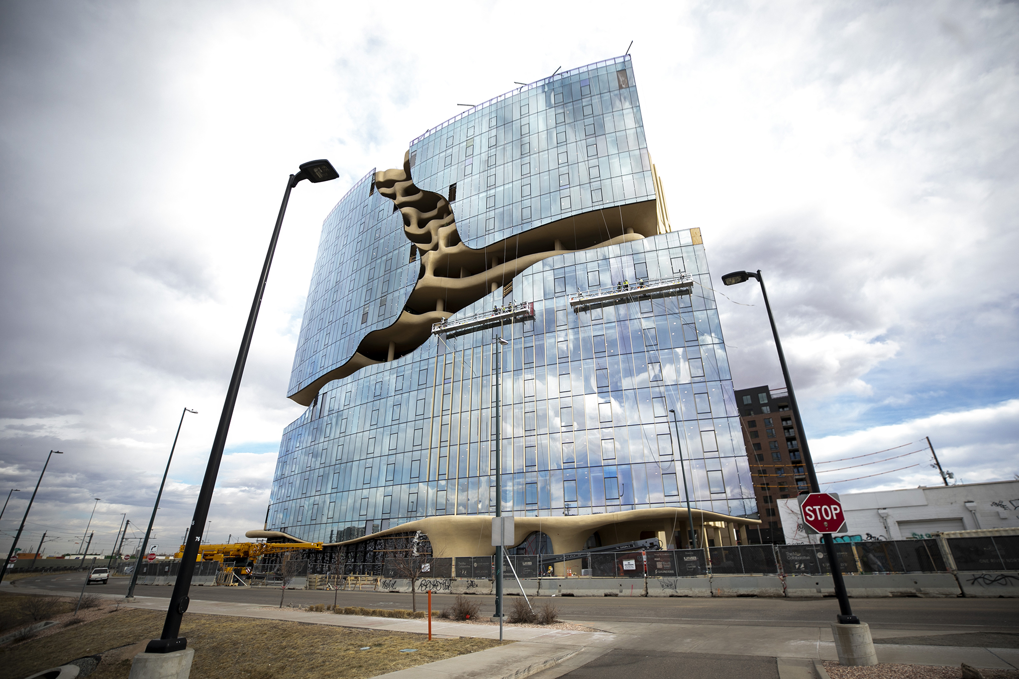 Inside Elyria-Swansea's 16-story apartment building that has a plant ...