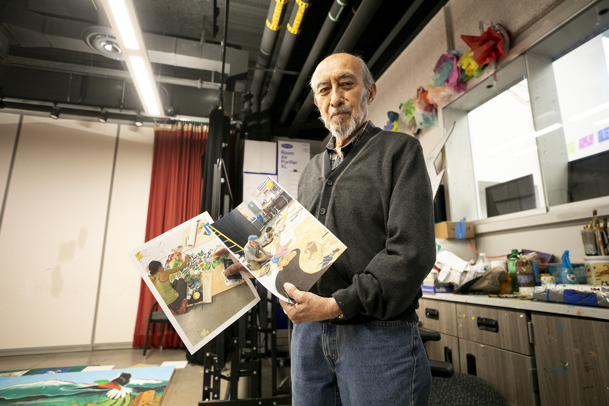 The newest mural by Leo Tanguma will be inside a northwest Denver school