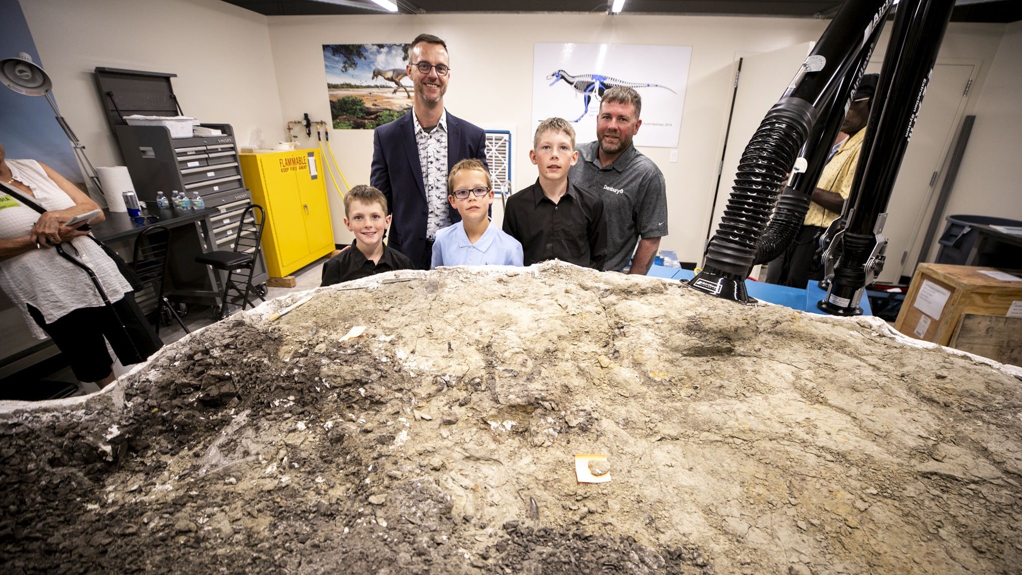 Meet the juvenile T-rex fossil discovered by three kids