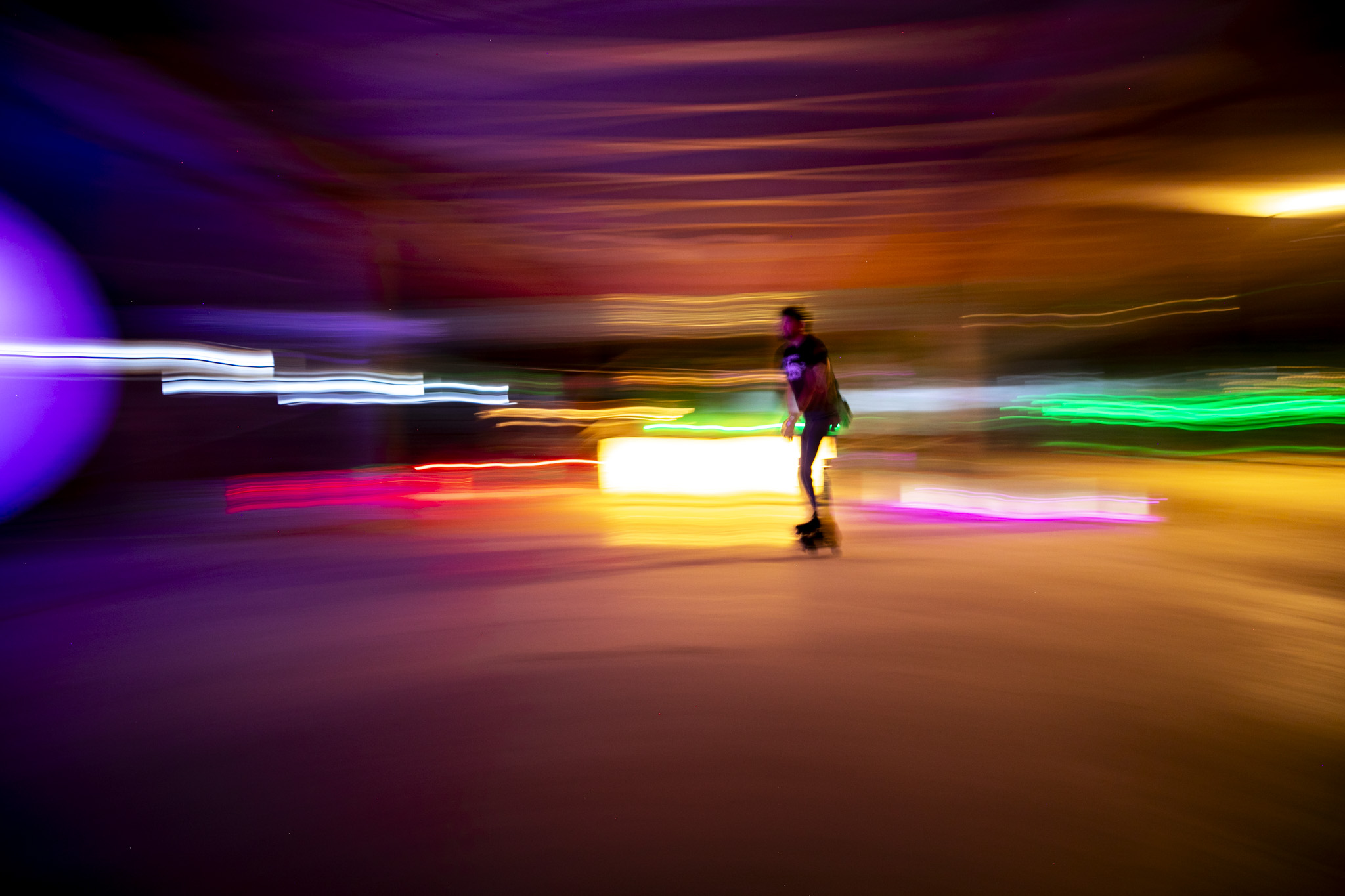 Rainbow Dome, the queer-and sober-centric arts and roller skating pop ...