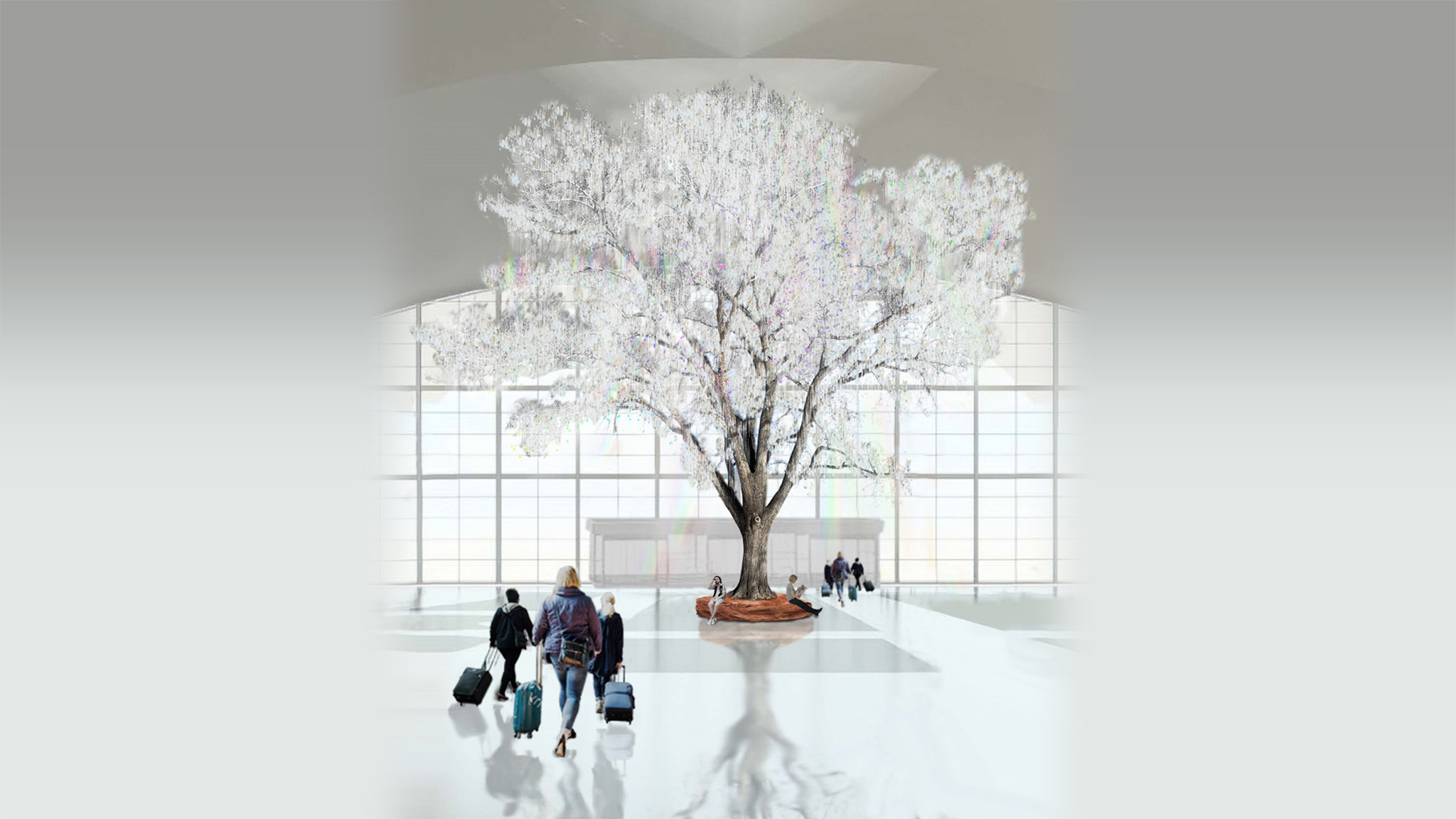 There's a $3.6M crystal tree coming to DIA. Here’s how that happened