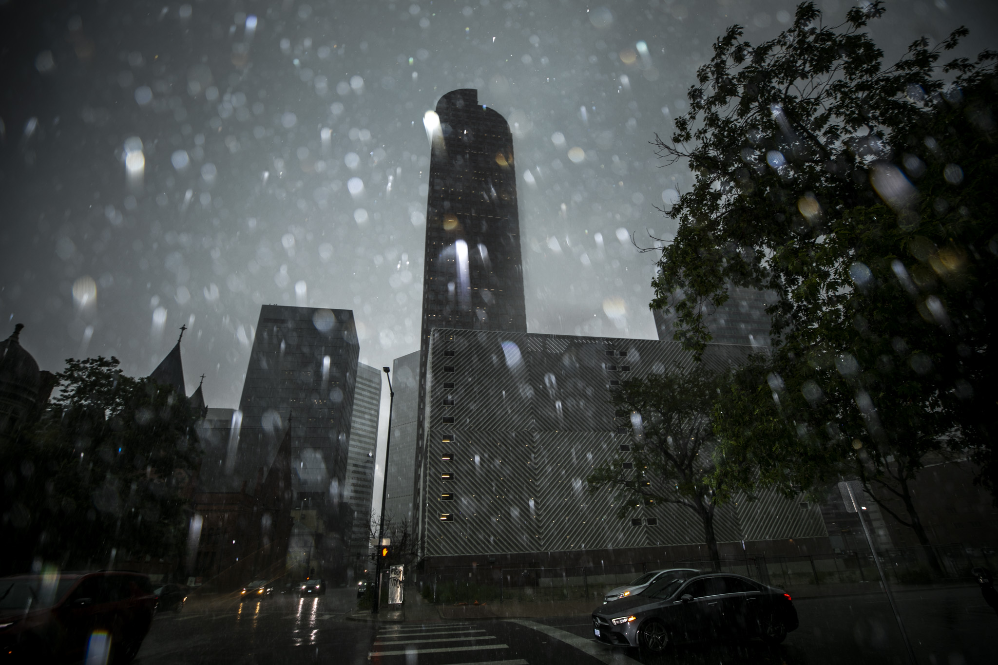 Rain (but also hail) are coming to break up the heat