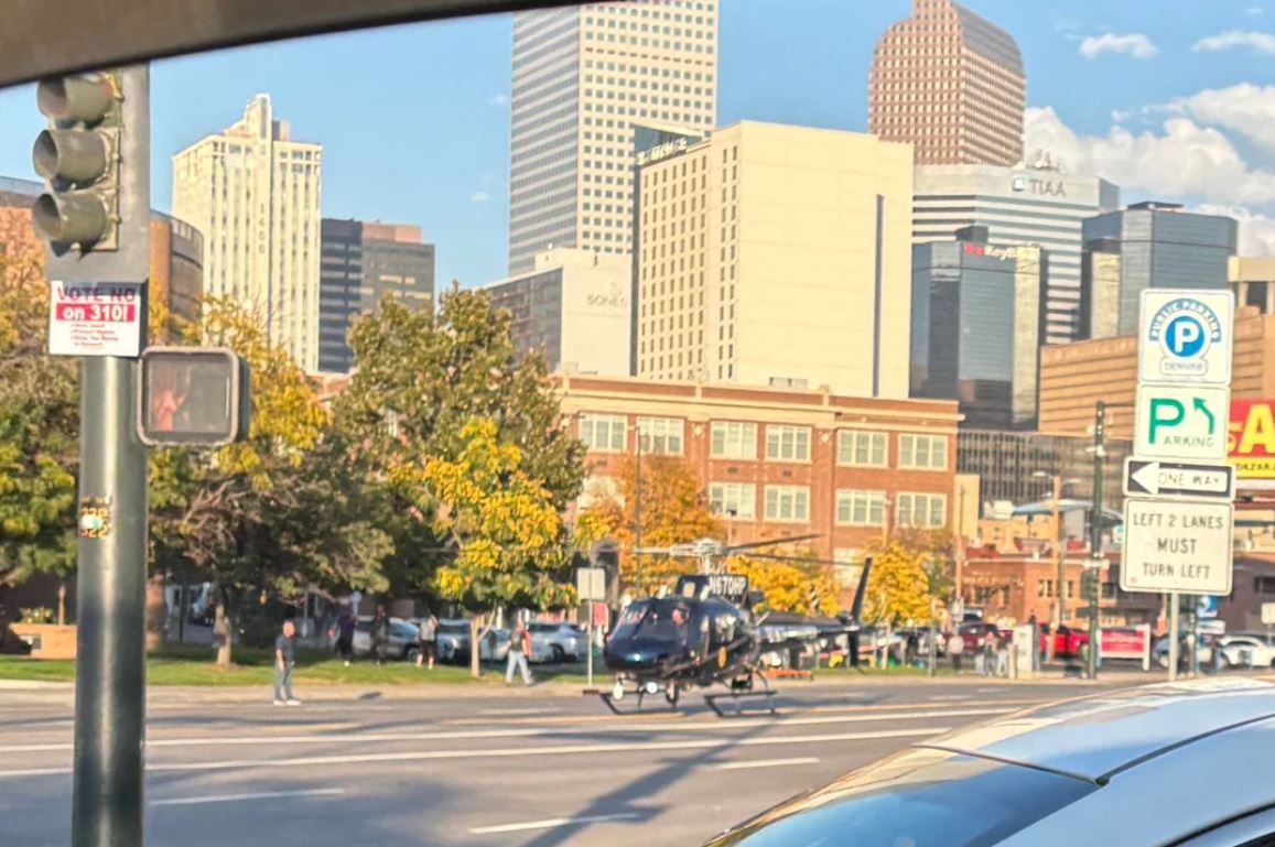Helicopter on Colfax? It’s just the police chiefs' convention